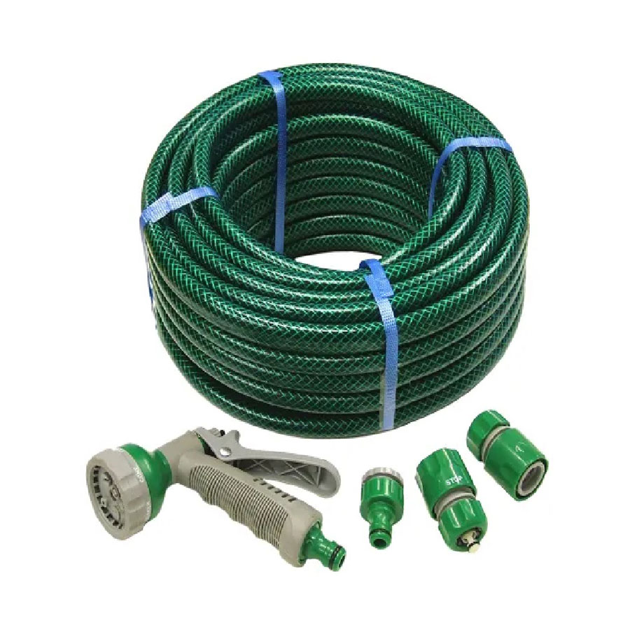 Faithfull Hose 15M C/W Fittings & Spray Gun - Fort Builders Merchant